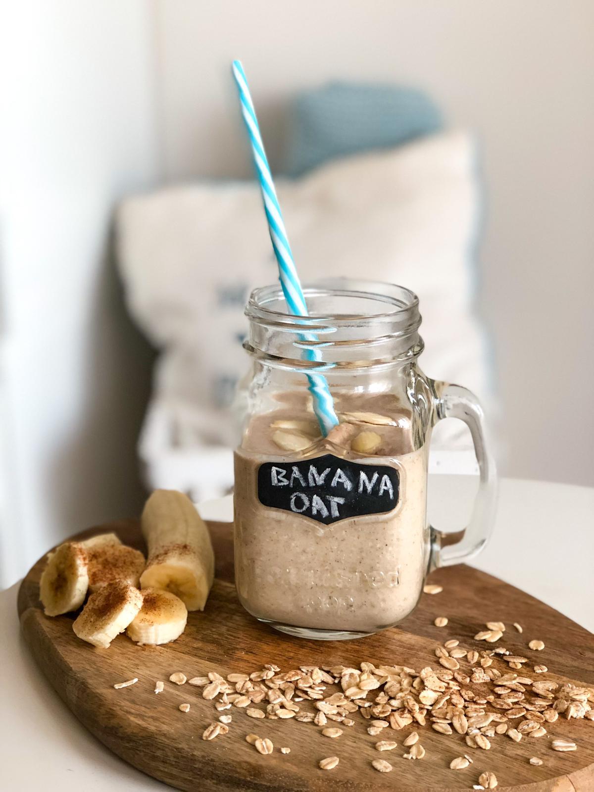 Peanut butter & Oat Smoothie - The Guilt-Free Kitchen | All Gluten-Free ...